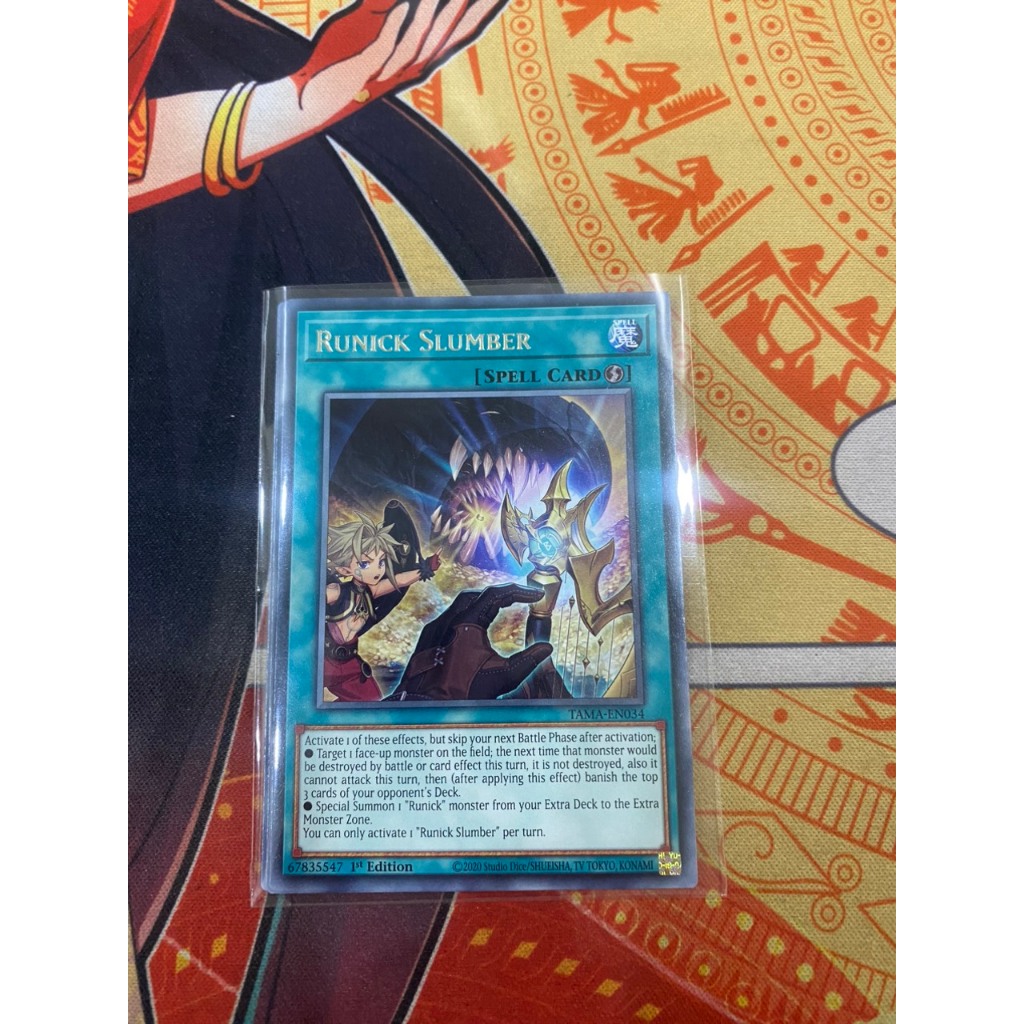 Runick Slumber - TAMA-EN034 - Rare 1st Edition | Shopee Việt Nam