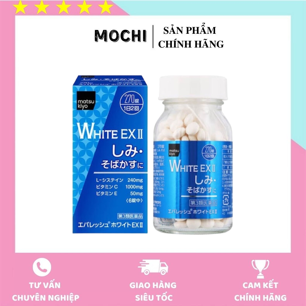 Viên Uống Trắng Da White EX II 270 Viên Nhật Bản | Shopee Việt Nam