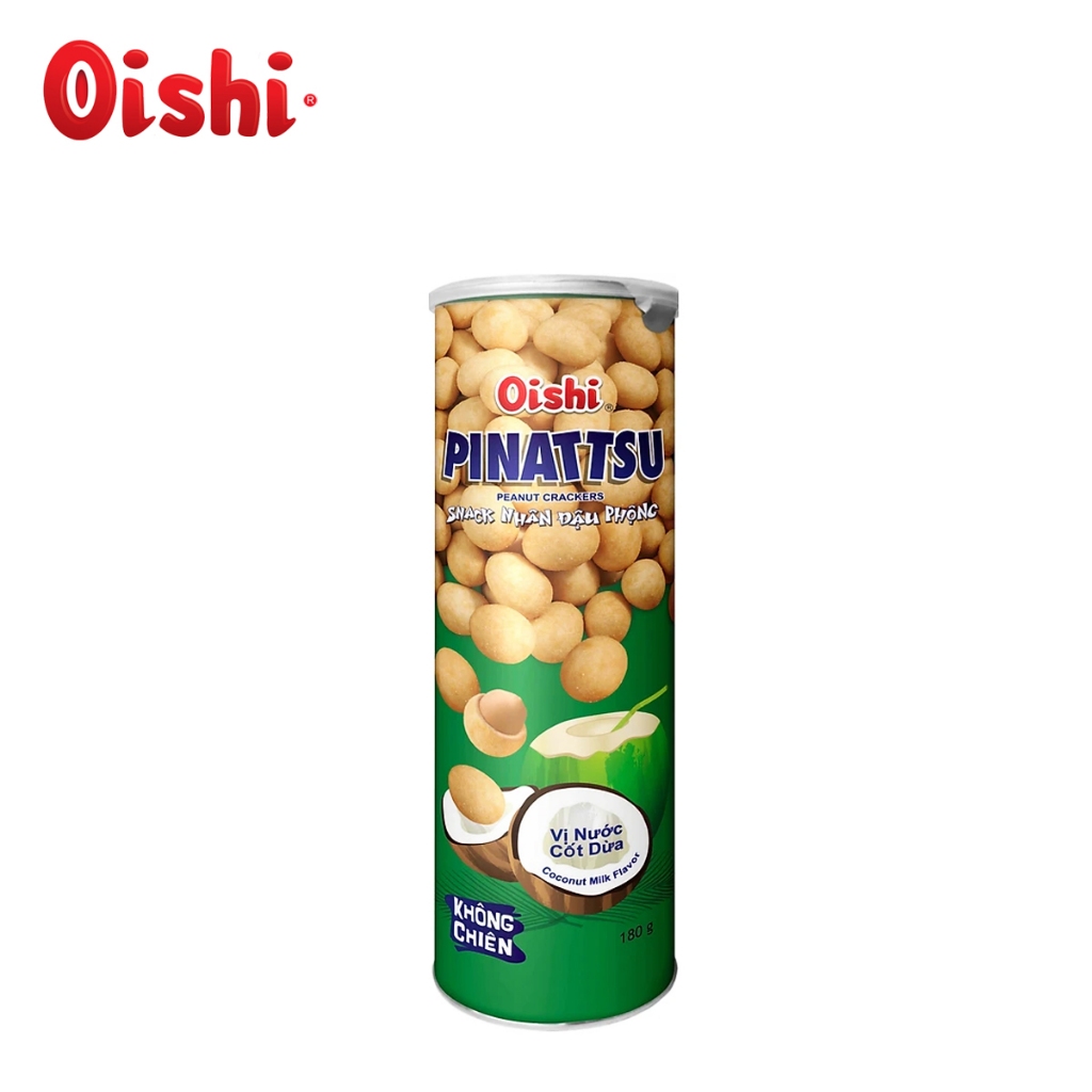 SNACK NHÂN ĐẬU PHỘNG VỊ NƯỚC CỐT DỪA COCONUT MILK FLAVOR PEANUT ...