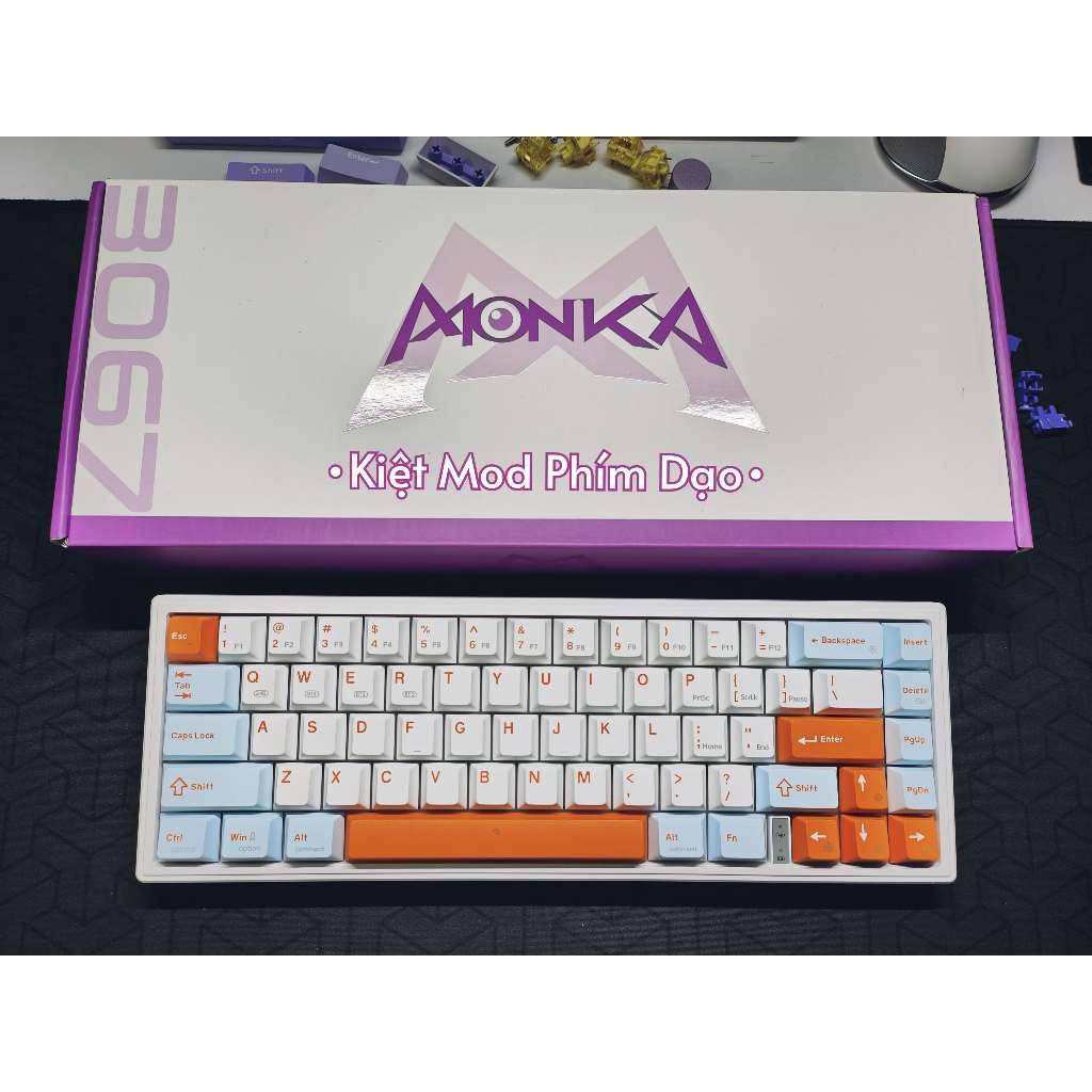 Bàn Phím Cơ Monka 3067 V2 Pro | Shopee Việt Nam