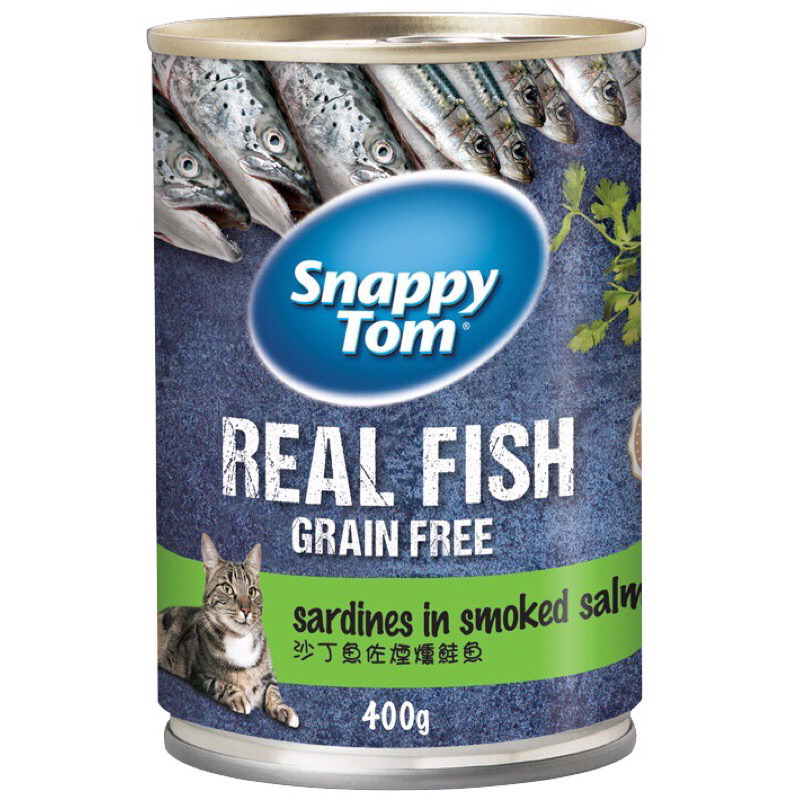 [Hoả tốc] Pate Snappy Tom Lon 400g Real Fish & Real Meat - Pate Cho Mèo ...