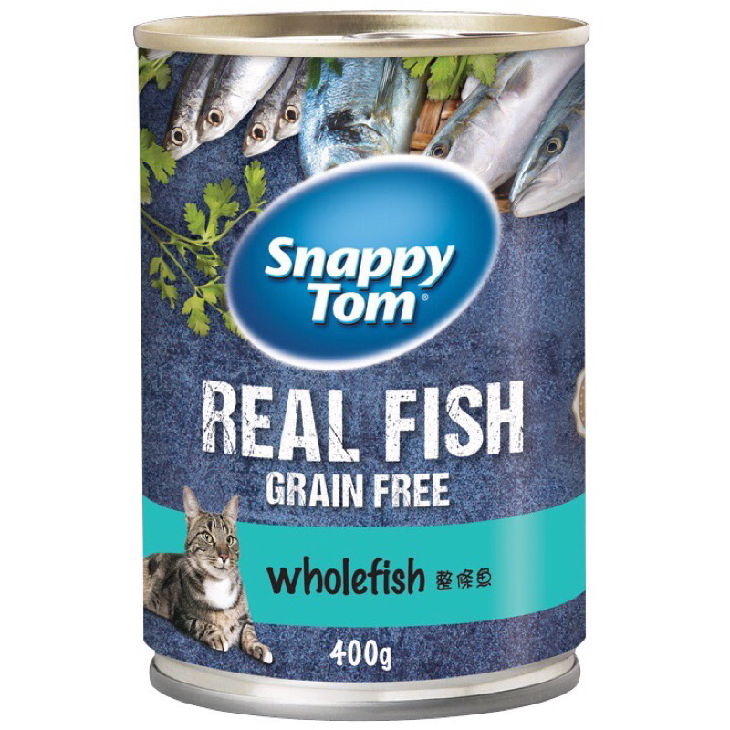 [Hoả tốc] Pate Snappy Tom Lon 400g Real Fish & Real Meat - Pate Cho Mèo Snappy Tom 400g | Shopee ...