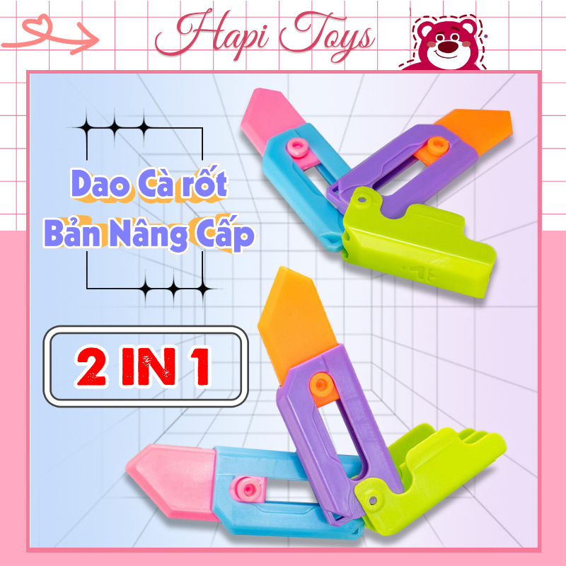 Dao Cà Rốt Kép 2in1 Bản đặc biệt Hapi Toys - Đồ chơi in 3d trọng lực ...