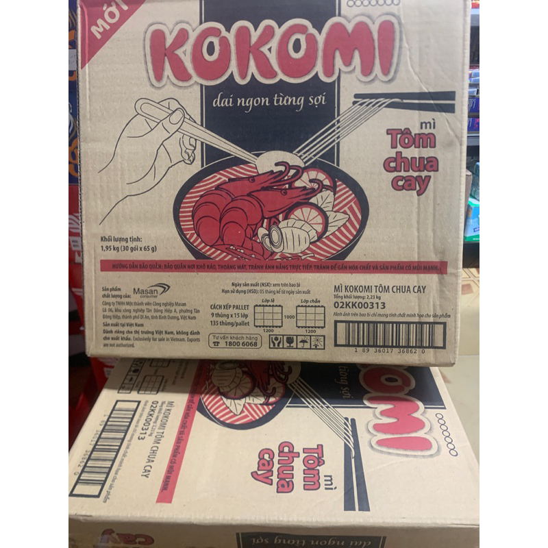 Mì tôm Kokomi 65, Kokomi đại 90 | Shopee Việt Nam