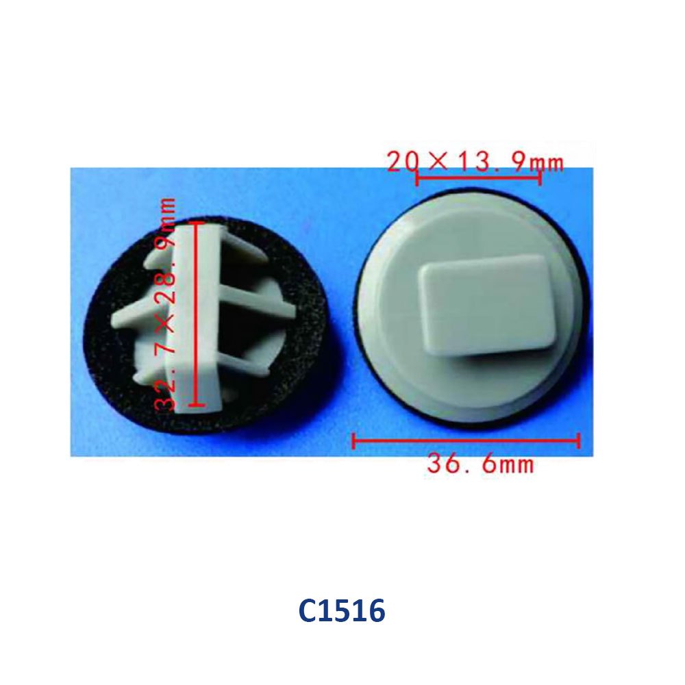 Bộ 10 chốt nhựa C1516 dành cho xe MAZDA sản xuất với độ chính xác cao ...