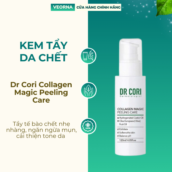 Kem Tẩy Da Chết Dr Cori Collagen Magic Peeling Care - 120ml | Shopee ...