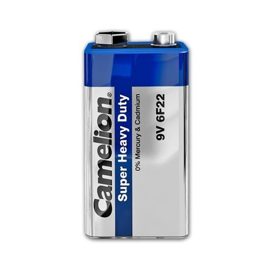Pin vuông Camelion 9V 6F22 Super heavy duty battery | Shopee Việt Nam