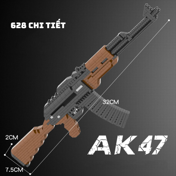 BỘ ĐỒ CHƠI LẮP RÁP MÔ HÌNH SÚNG (LEGO STYLE)- SÚNG RIFLE- ĐỒ CHƠI THÔNG ...