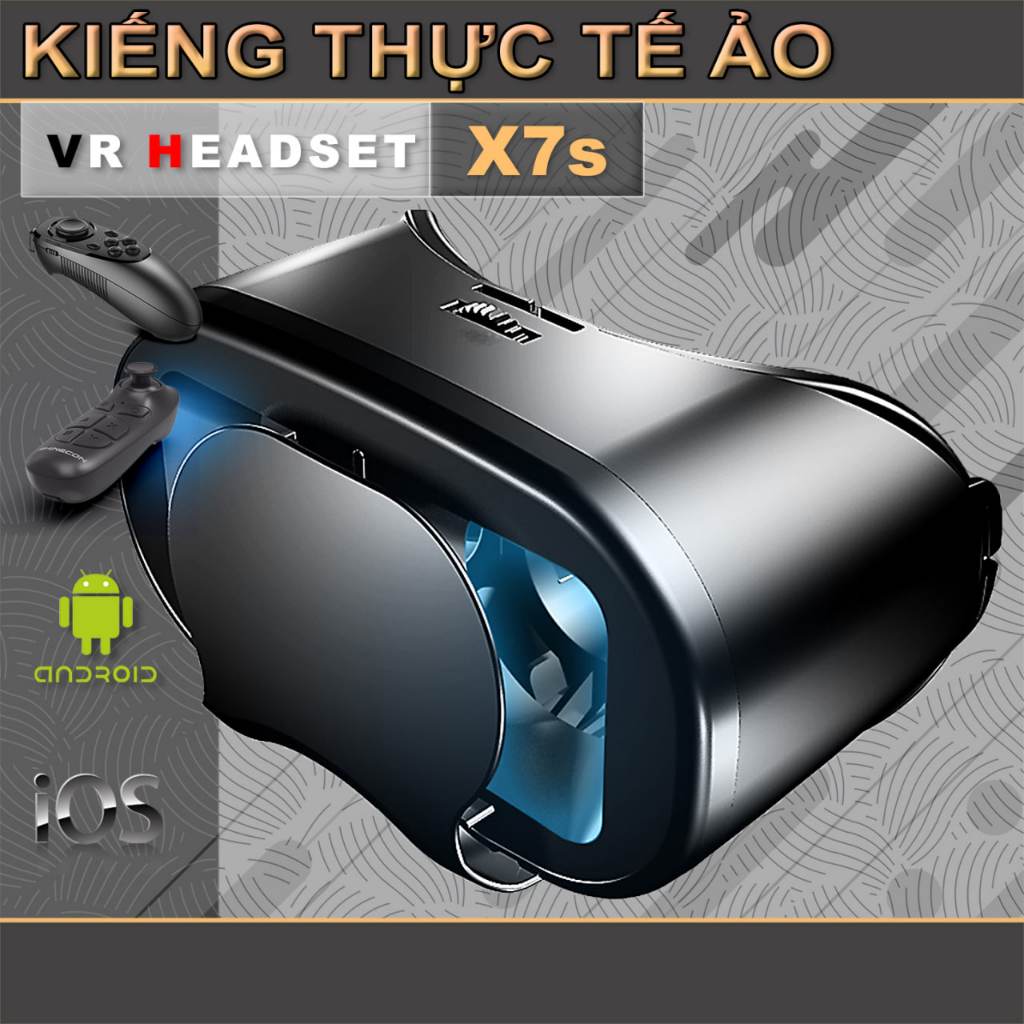 Kính Thực Tế Ảo, VRG PRO X7s, Chuyên Xem Film 3D, VR, Chơi Game VR | Shopee Việt Nam