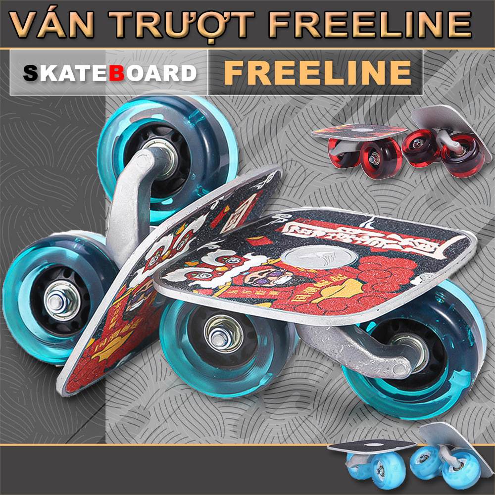 Ván Trượt Drift Board, Freeline Skate, Bánh Xe Có Đèn Led | Shopee Việt Nam