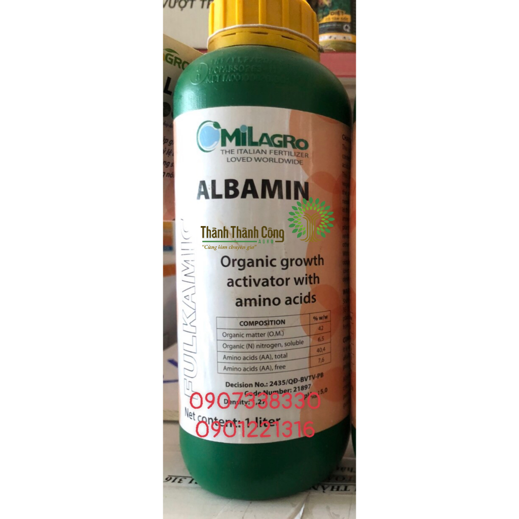 Phân bón lá Itagro Fulkamic - Albamin 1L | Shopee Việt Nam