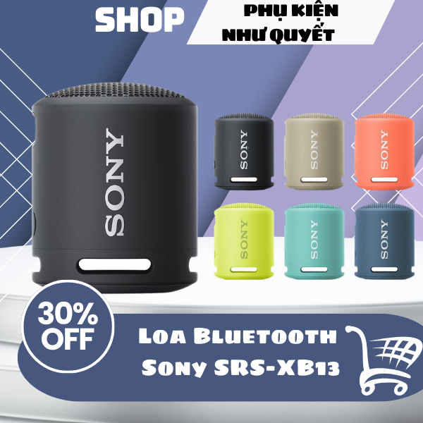 Loa Bluetooth Sony Extra Bass SRS-XB13 - Hàng chính hãng xách tay full box | Shopee Việt Nam