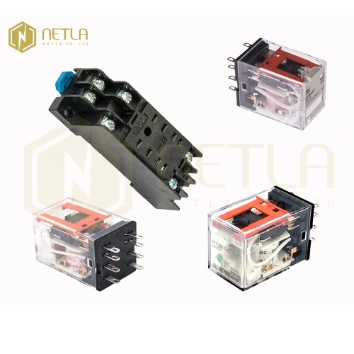 OMRON - (Relay) Rơ le trung gian 8 chân 24V/220V MY2N-GS DC24 MY2N-GS AC220/240 Omron chính hãng ...