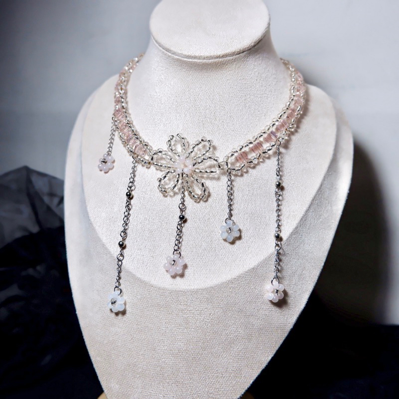 Vòng Cổ Handmade “Sabirose” 𝐃𝐞𝐧𝐭𝐢𝐧𝐠𝐚𝐥𝐞 | Shopee Việt Nam