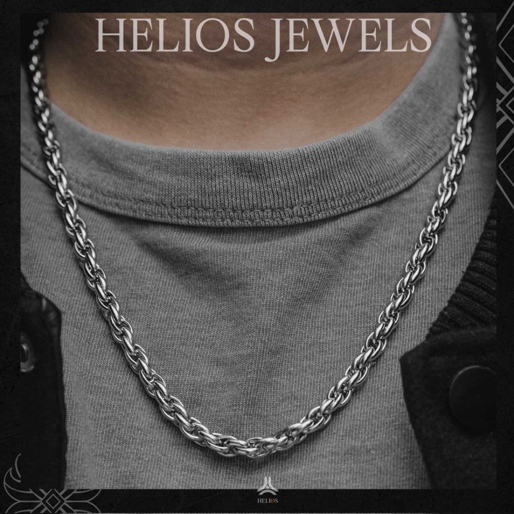 Dây chuyền nam, nữ Helios Jewels Cuban Chain v3 DCN196 - Thép không gỉ cao cấp | Shopee Việt Nam
