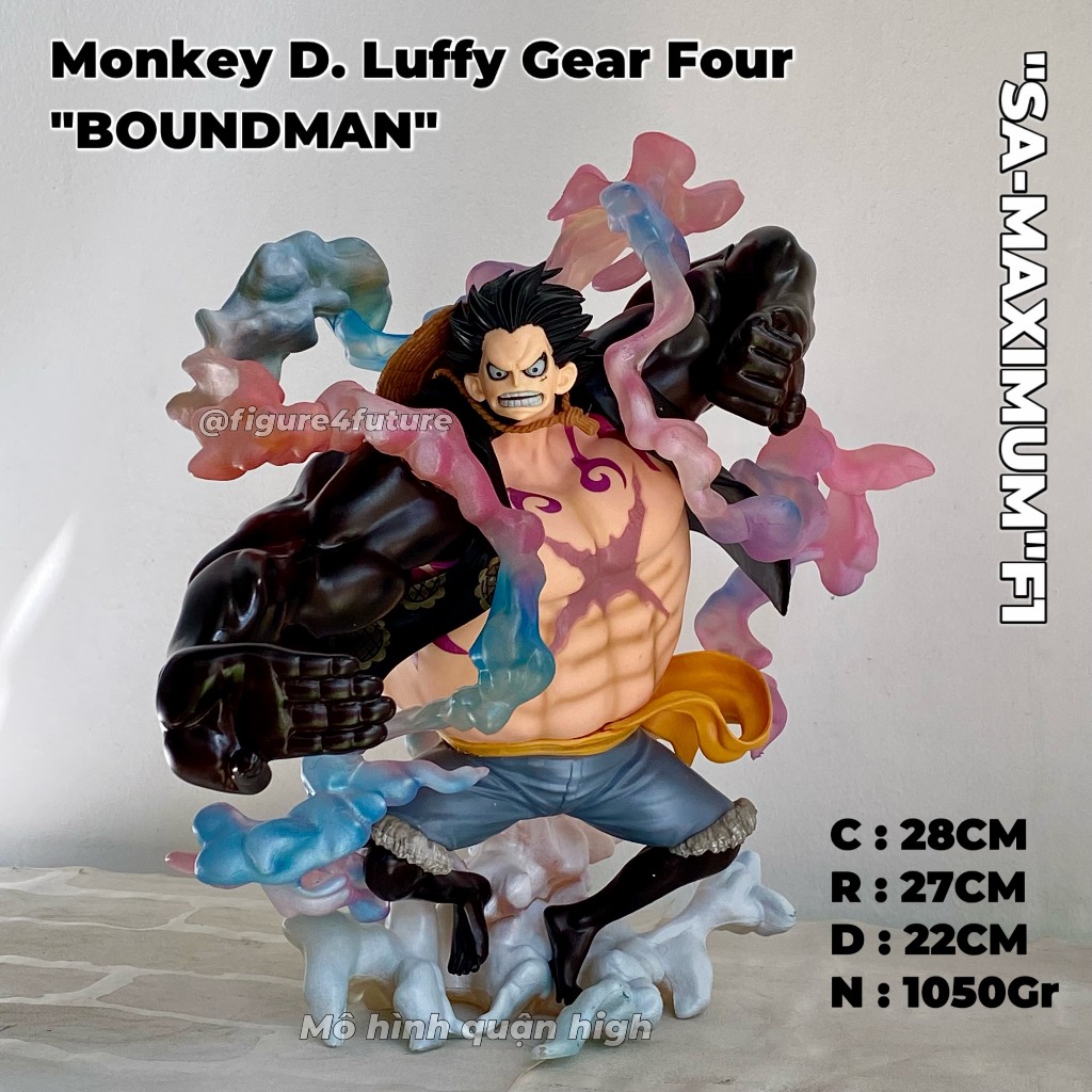 (Có Sẵn) Mô Hình Luffy BoundMan POP SA MaximumF1 Cao 28CM - Luffy G4 ...