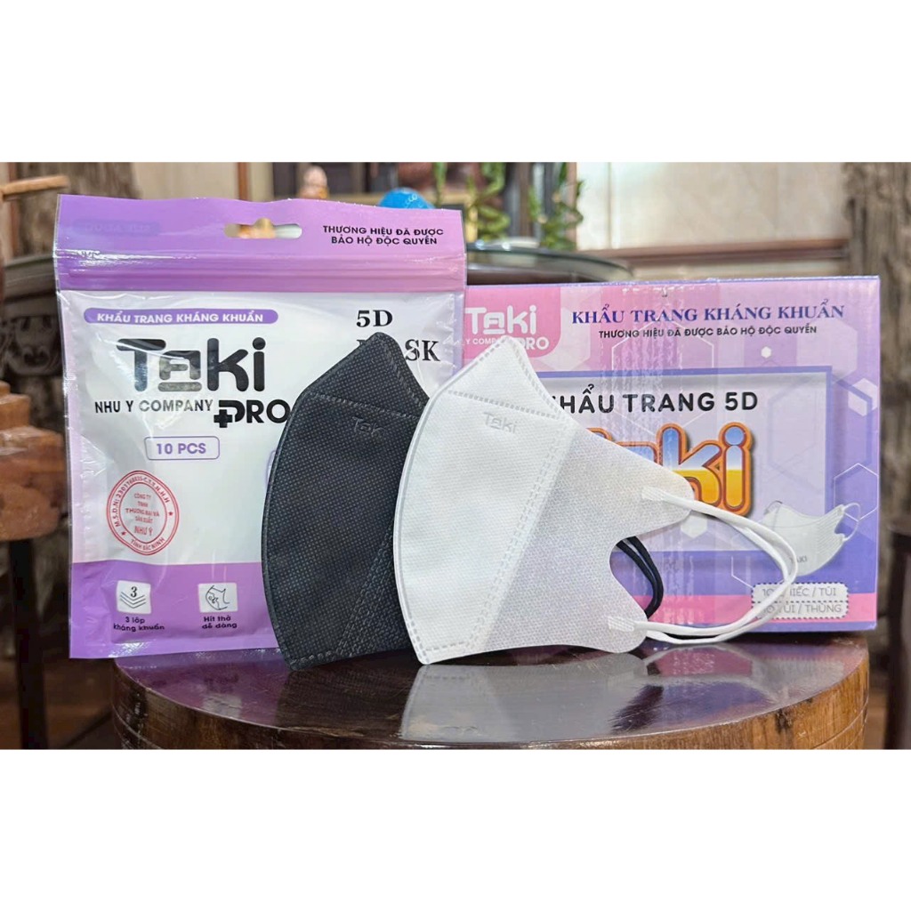 [Người Lớn] 100 Chiếc Khẩu Trang 5D Người Lớn Hãng Taki Mask, Ôm mặt ...