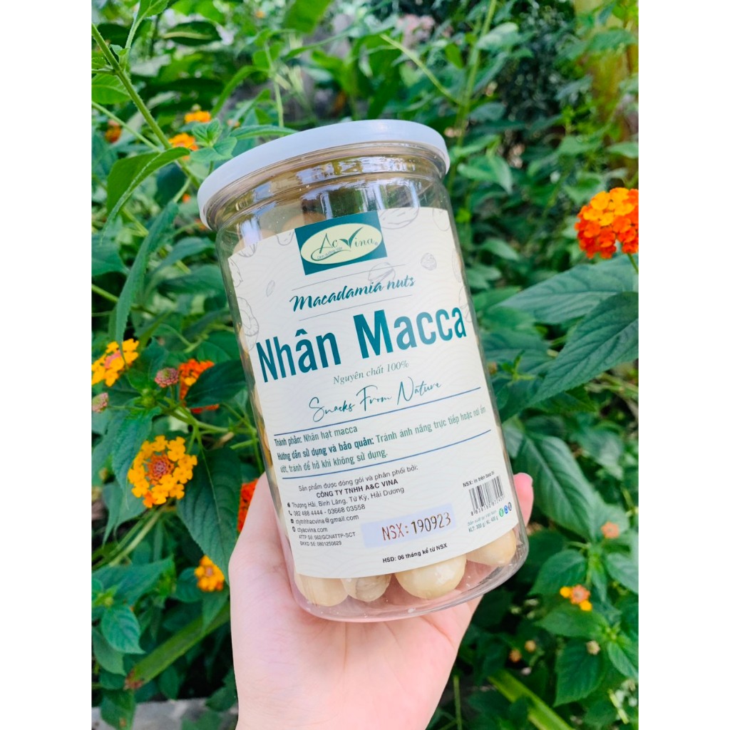 500G-HẠT MACCA LÂM ĐỒNG-ACVINA, NỨT VỎ TỰ NHIÊN ( tặng kèm khui ...