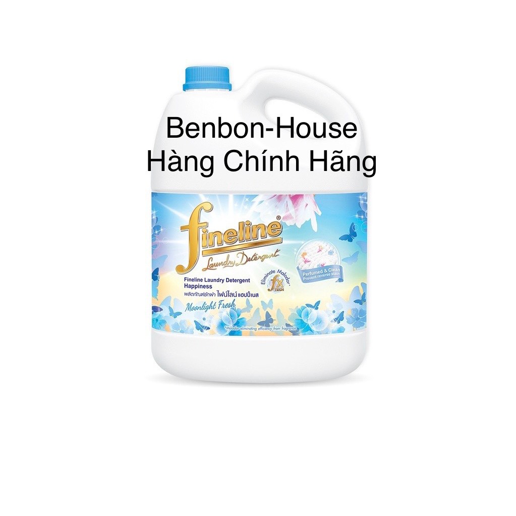 Nước Giặt Fineline Happiness Moonlight Fresh (Xanh) Can 3000ml ...