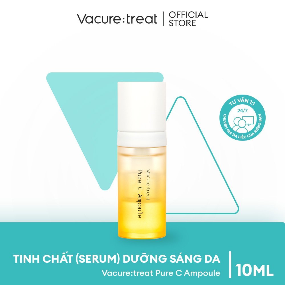 Tinh chất Vitamin C Tươi Giúp Sáng Da, Mờ Thâm Sạm Vacure:treat Pure C ...