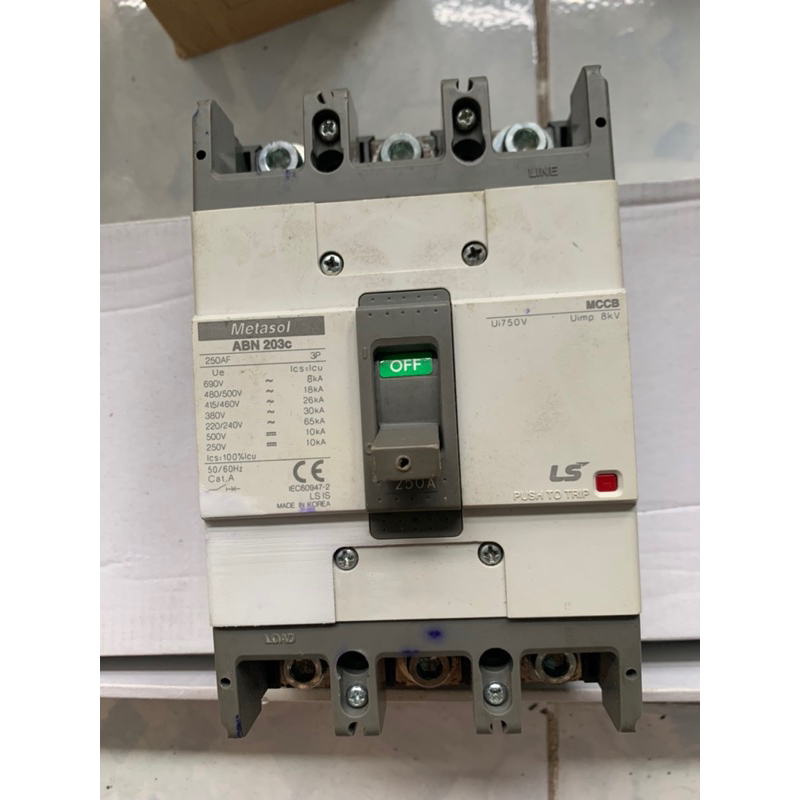 MCCB 3 pha LS 250A ABN203C | Shopee Việt Nam