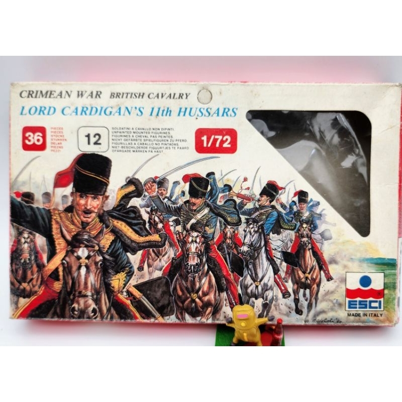 Mô hình quân sự cổ, lính CRIMEAN WAR - LORD CARDIGANS 11TH HUSSARS , tỉ ...