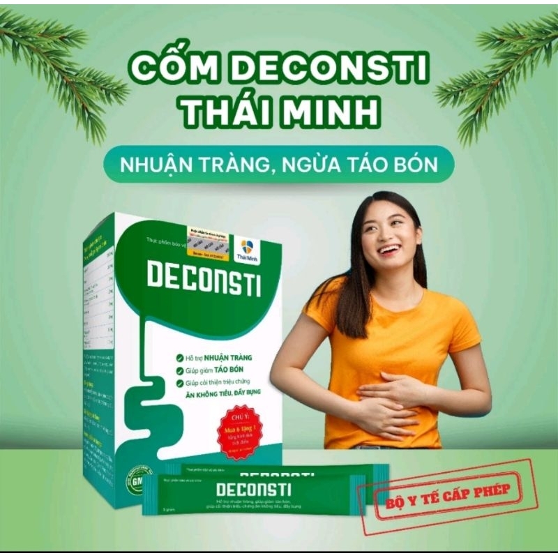 CỐM NHUẬN TRÀNG GIẢM TÁO BÓN DECONSTI THÁI MINH- KHẮC PHỤC TÌNH TRẠNG ...