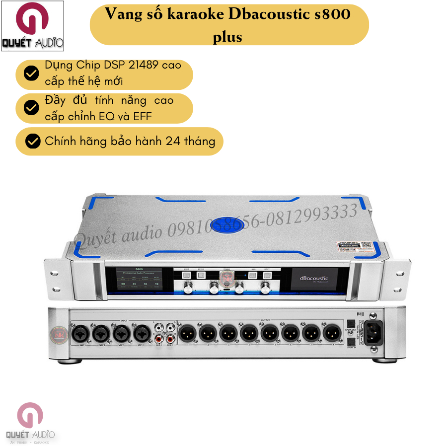 Vang Số Karaoke dBacoustic S800 Plus hàng chính hãng bảo hành 24 tháng BD S 800 | Shopee Việt Nam
