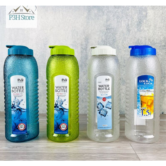 Bình đựng nước Lock&Lock nhựa PET 900ML 1L2 1.5L HAP728 HAP730 HAP731 P00097 | Shopee Việt Nam