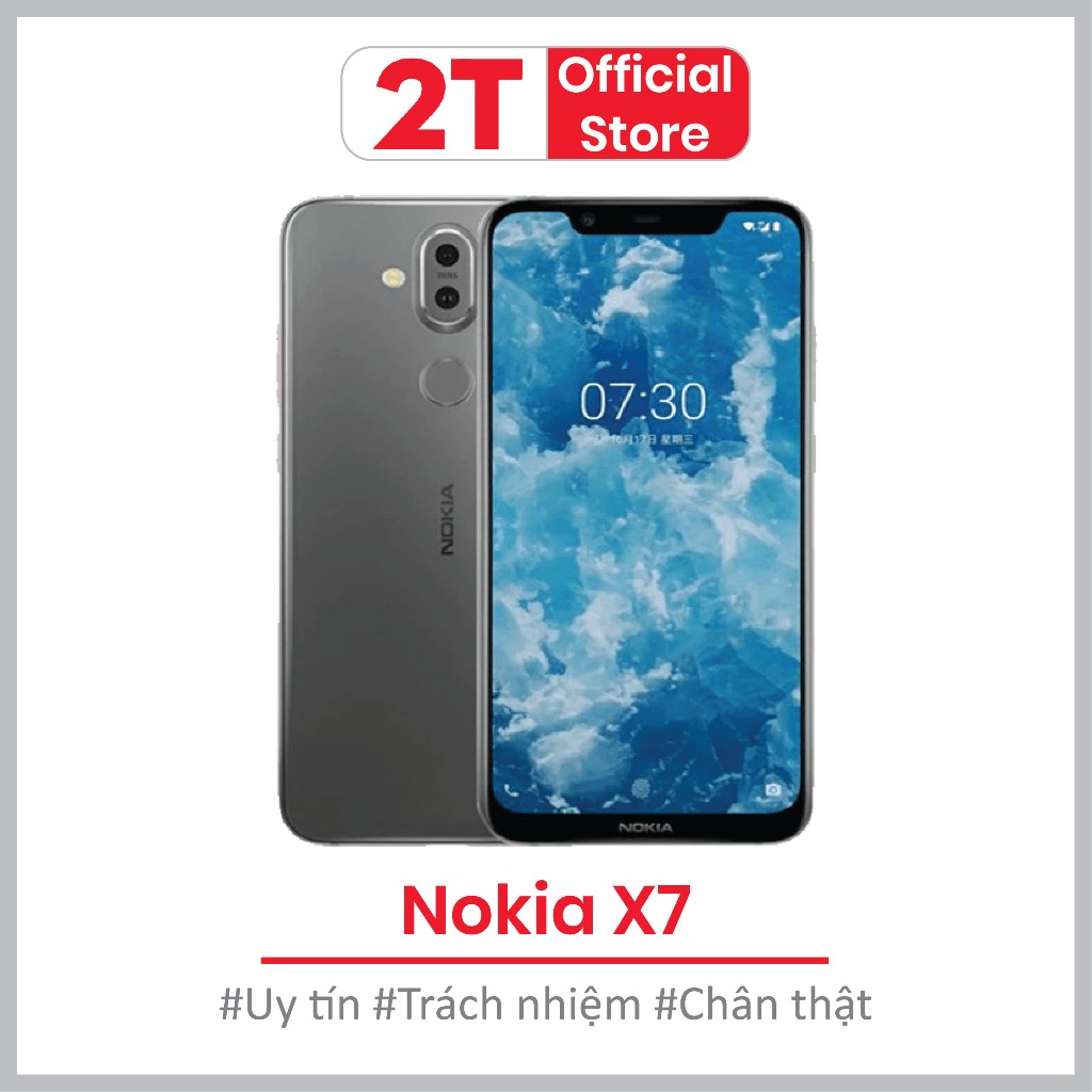 Điện thoại Nokia X7 RAM 4/64GB chip Snapdragon 710 thiết kế nhỏ gọn hiệu năng mạnh mẽ giá rẻ ...