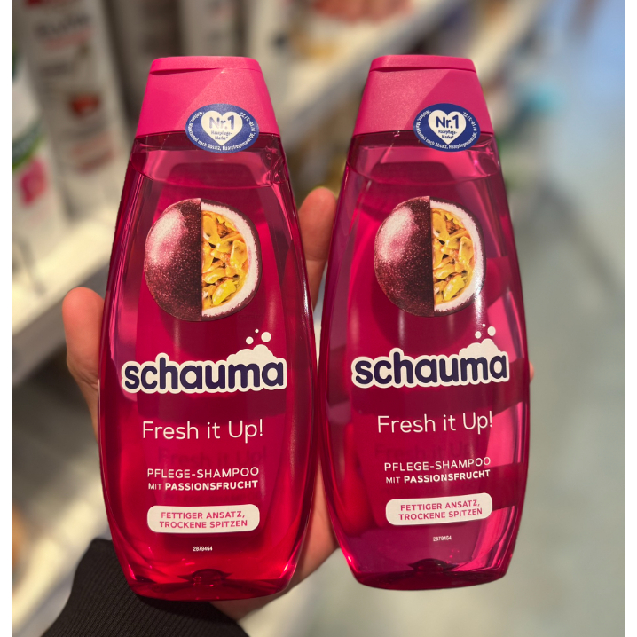 [schauma] Dầu Gội Làm Sạch Tươi Mát Chanh Dây Fresh it up! (nội địa Đức ...