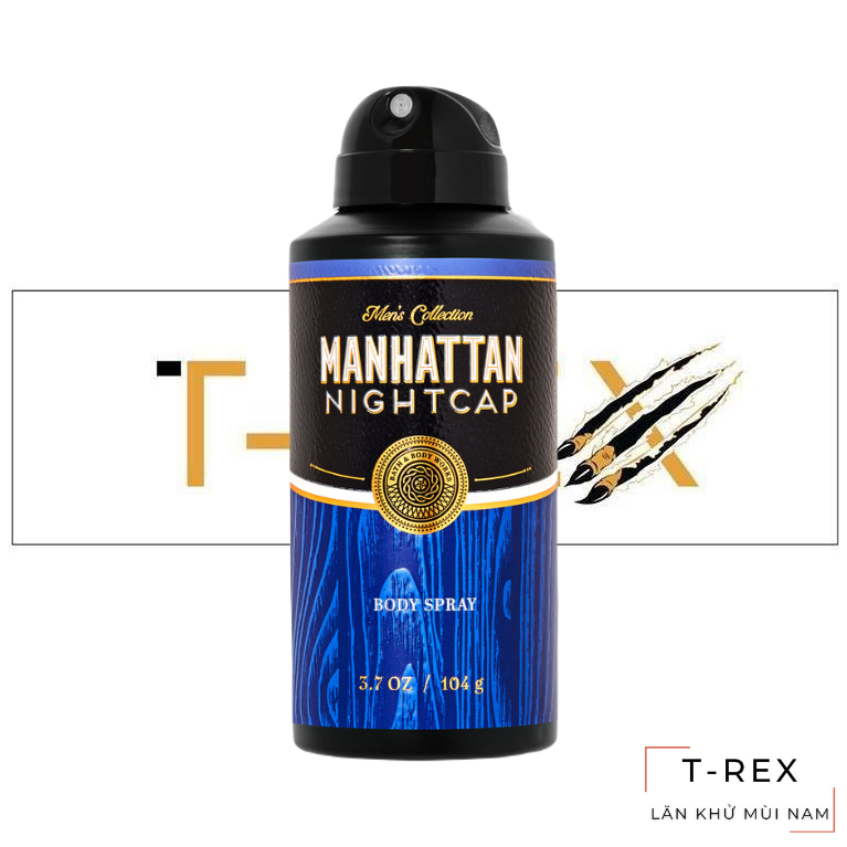 Xịt khử mùi Nam Bath & Body Works Manhattan Nightcap hương nước hoa ...