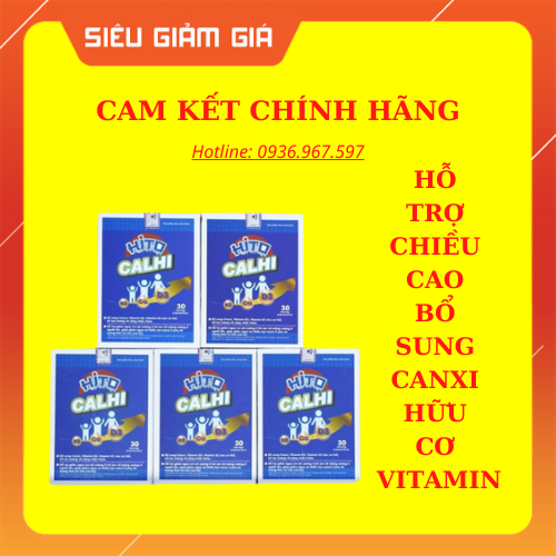 Viên uống Hito Calhi 30 viên - ️[ CHÍNH HÃNG ] ️ Cải thiện chiều cao ...