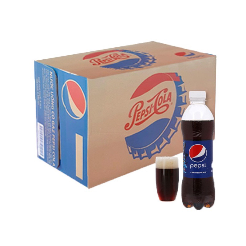Thùng nước ngọt có Gas Pepsi 24 chai 390ml | Shopee Việt Nam