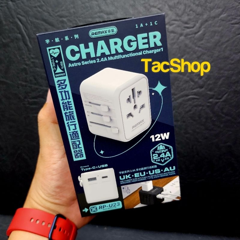 Ổ Cắm Du Lịch 12W Remax RP-U23 Chính Hãng | Shopee Việt Nam