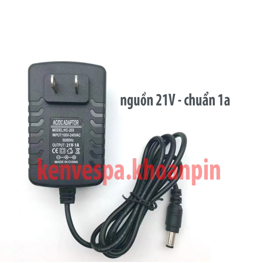 nguồn adapter 21v 1a jack 5,5 - 2,5mm | Shopee Việt Nam