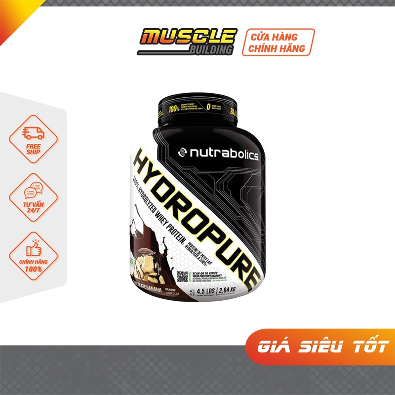 Sữa Tăng Cơ Bắp Nutrabolics Hydropure 4.5lbs (2.04kg) Chính Hãng - Whey ...