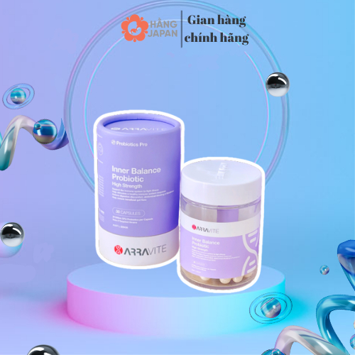 Men Uống Arravite Inner Balance Probiotics High Strength | Shopee Việt Nam