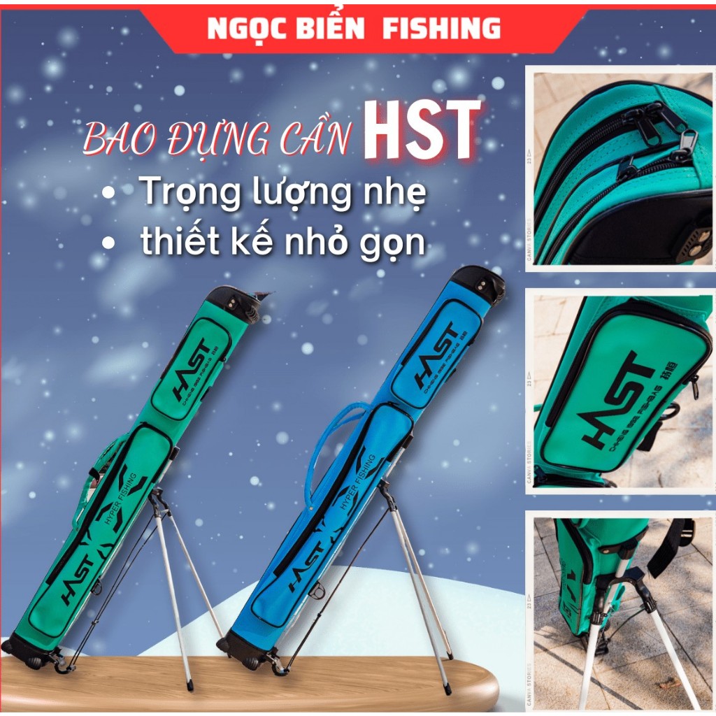 Bao đựng cần HST 2 ngăn | Shopee Việt Nam