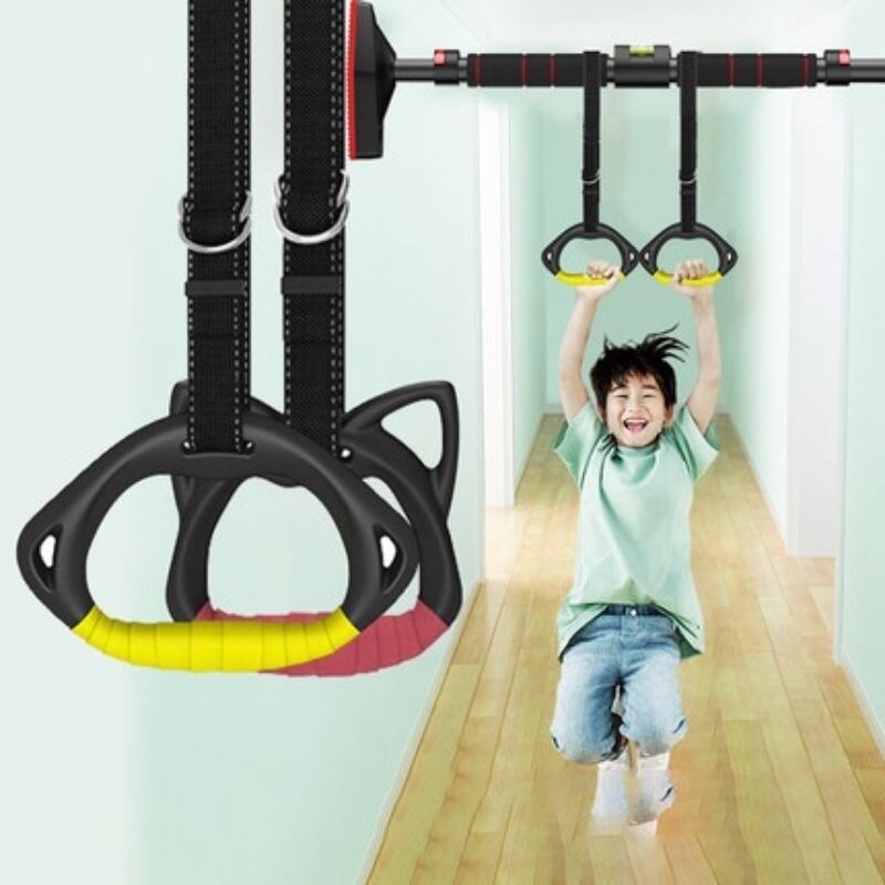 Bộ 2 Vòng Và Dây Treo Xà, Gymnastic Rings Cho Trẻ Em Tăng Chiều Cao ...