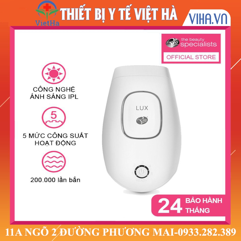[CHÍNH HÃNG ANH QUỐC] MÁY TRIỆT LÔNG RIO LUX - BẢO HÀNH 2 NĂM | Shopee ...