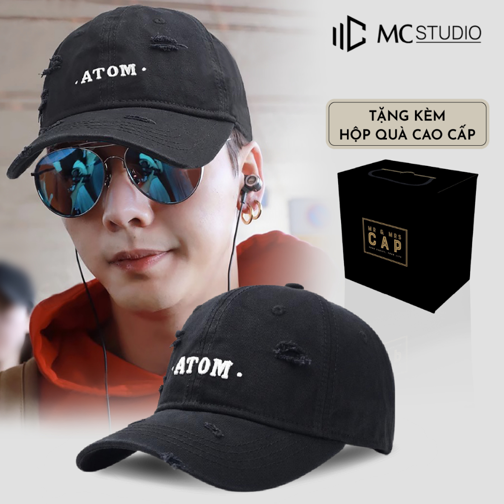 Mũ Lưỡi Trai ATOM Mc Mr & Mrs Cap phong cách Unisex Mc Mr & Mrs Cap ...