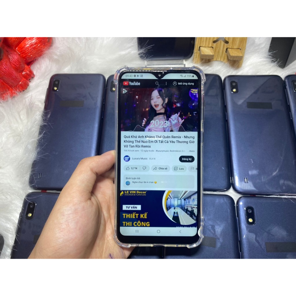 điện thoại Samsung Galaxy A10 Chính hãng ram 3G/32G 2sim, Camera siêu nét, Cày Game siêu chất ...