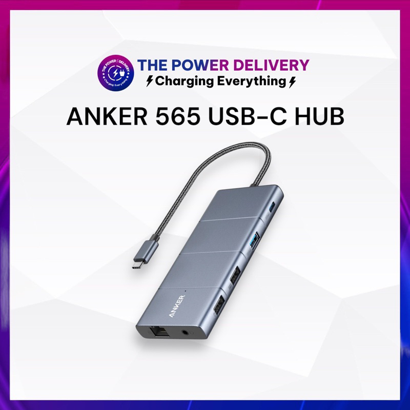 Bộ chuyển đổi Hub Anker 565 USB-C Hub (11 in 1) A8388 PD 100w, 4K@60Hz ...