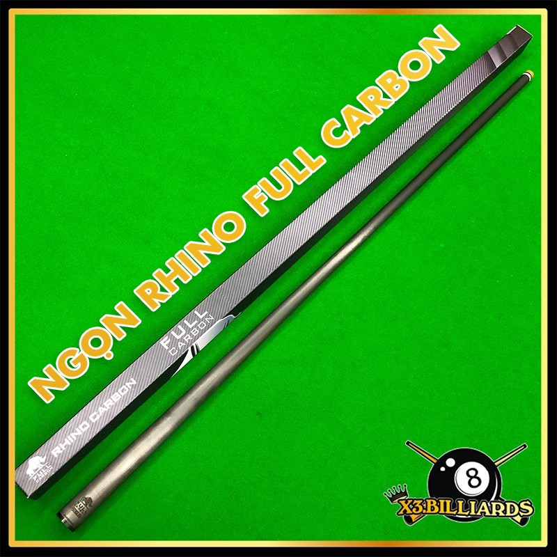 Ngọn Cơ Bida RHINO FUL CARBON Đầy Đủ Ren Radial, Uniloc, Wavy, 3/8-10 ...