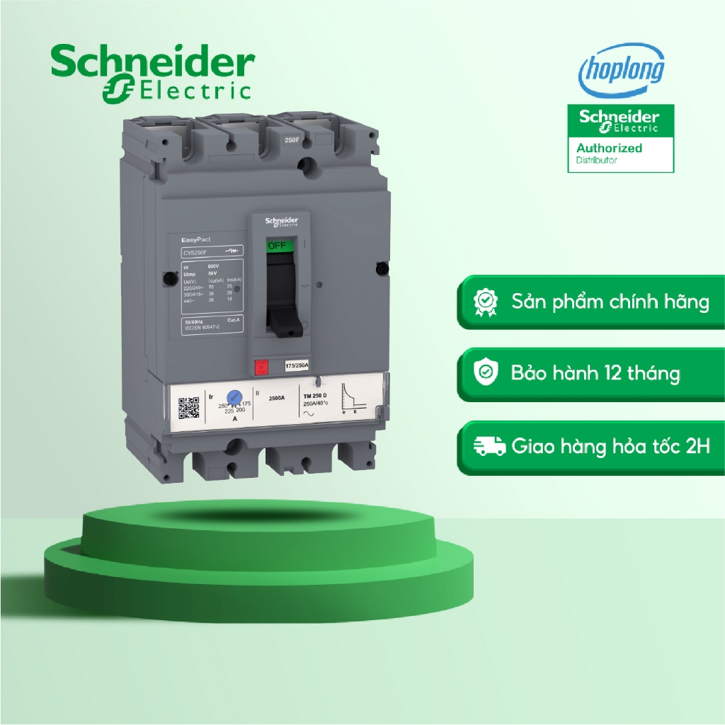 [7.7 Siêu sale chính hãng] Át khối chỉnh dòng Schneider LV510332 ...