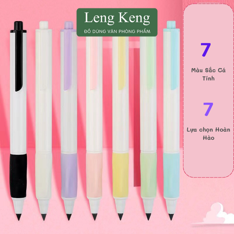 Bút chì bấm vĩnh cửu không mực LENG KENG VĂN PHÒNG PHẨM | Shopee Việt Nam