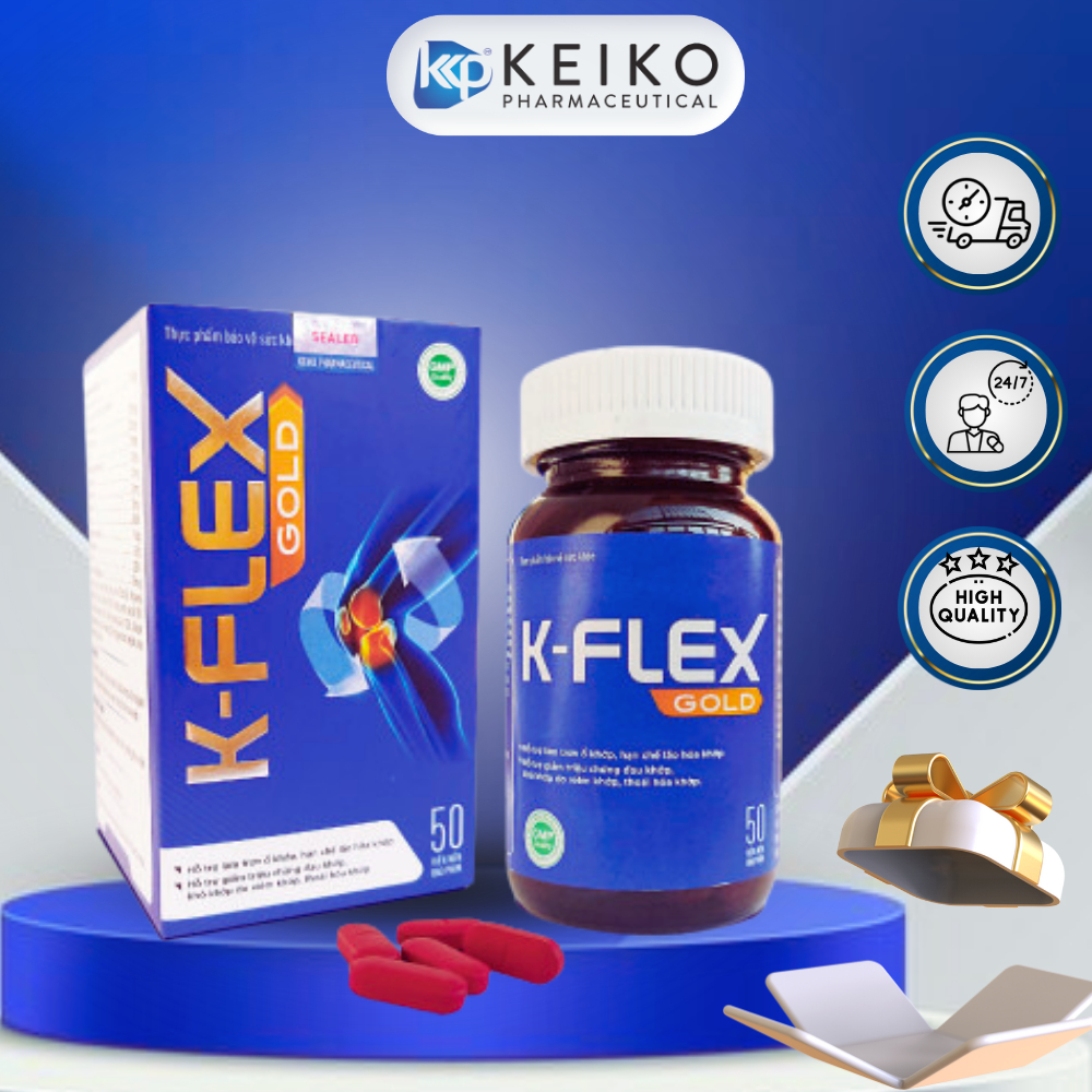 K-Flex Gold - Xương khớp Hỗ Trợ Làm Trơn Ổ Khớp, Hỗ Trợ Giảm Triệu ...