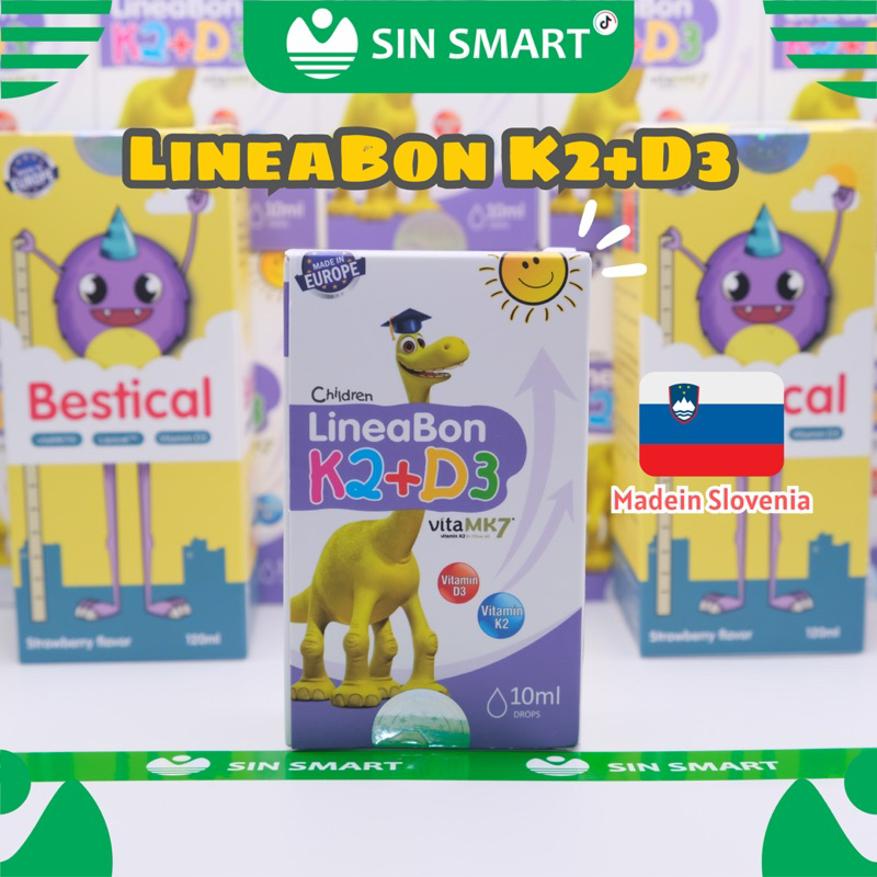 LineaBon D3K2 và K2+D3 bổ sung K2D3 tăng cường hấp thu canxi tối đa ...