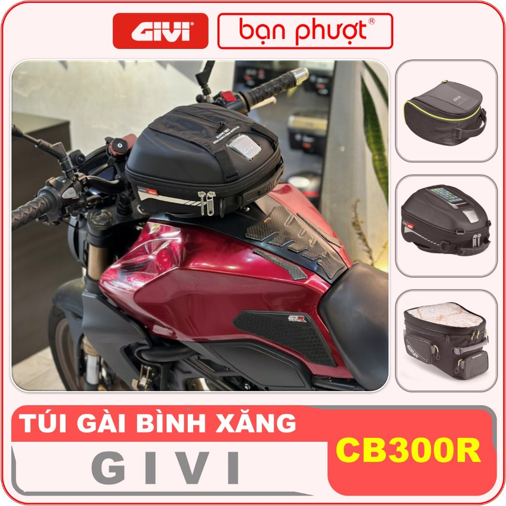 Túi Bình Xăng Givi CB300R - Túi Gài Bình Xăng Givi Kèm Ngàm Tanklock ...